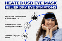 Heated Eye Mask for Dry Eyes - Relief and Comfort – UNclog Eye Mask